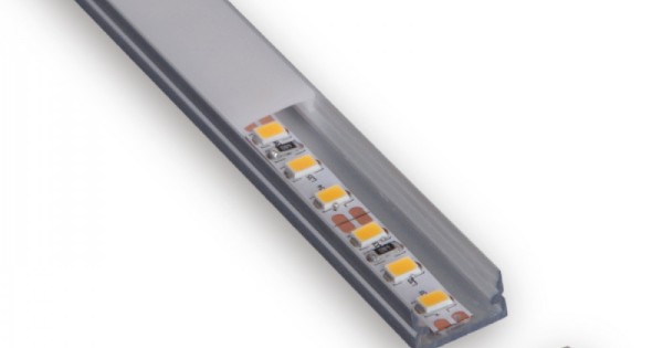 1/2" Mini Low Profile LED Aluminum Channel