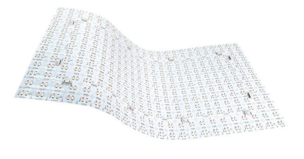 Precise RGBW Color Changing w/ White Flexible LED Sheet 1' x 2' 24V